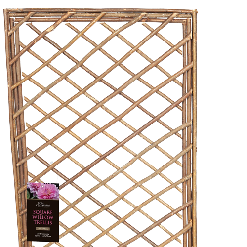 Rustic Square Willow Panel (120cm x 45cm) - The Gardens Group